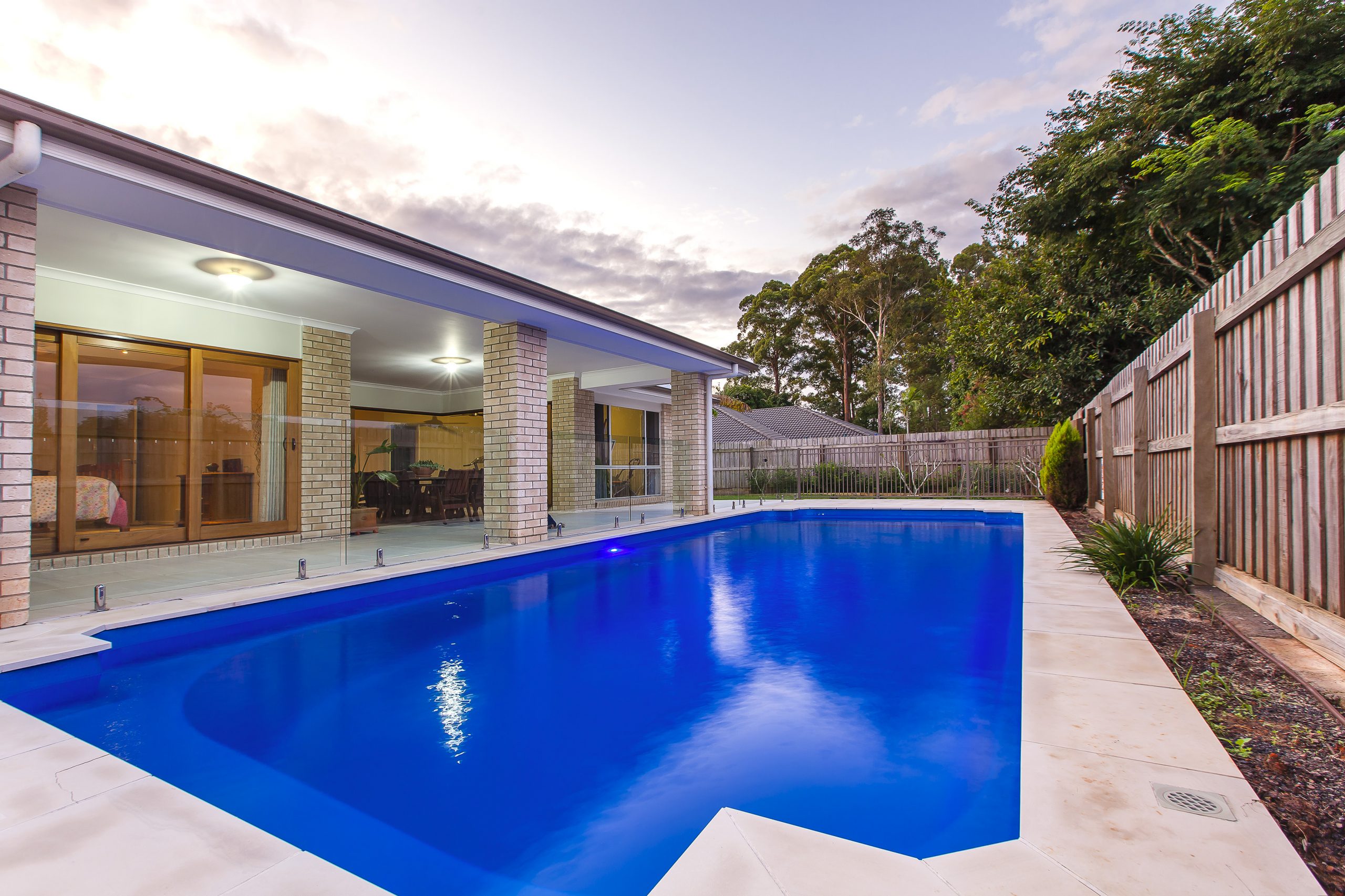 La piscine creusée Narellan modèle Federation - Groupe Semico